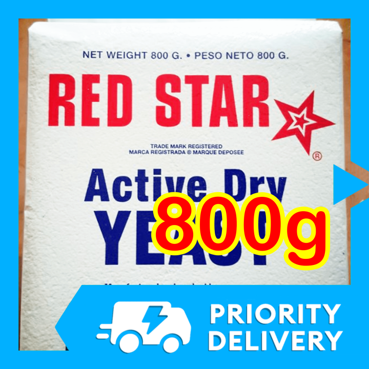 800g RED STAR ACTIVE EDIBLE YEAST for Baking Bread Cake Flour Dough ...