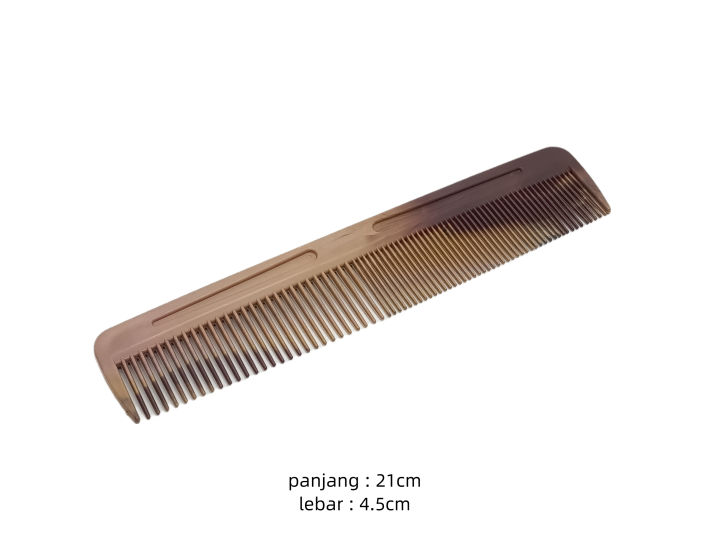 [2 Pcs] sisir cokelat besar / sisir jaman dulu / sisir jumbo | Lazada ...