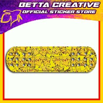 Bumper Sticker - Plaster Pikachu Pokemon Cartoon [ Betta Creative ...