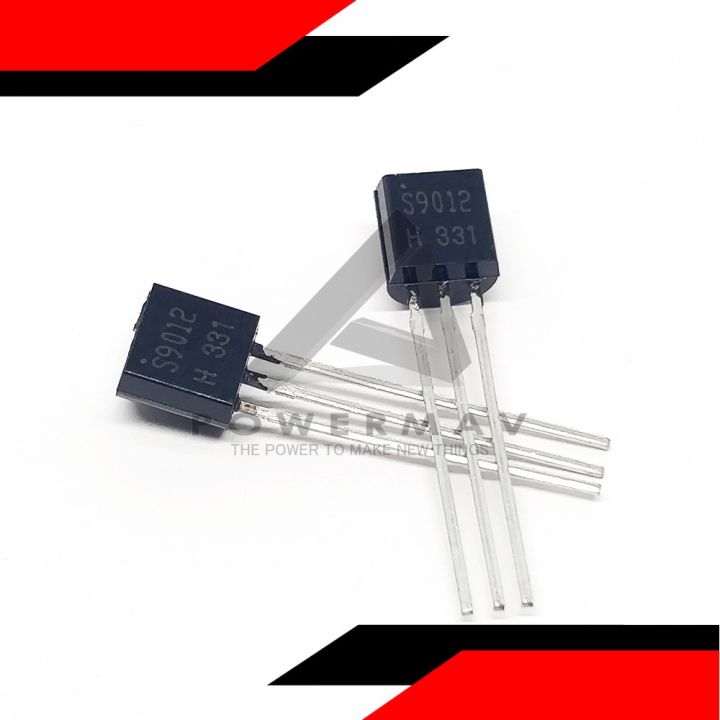 2pcs S9012 transistor PNP Transistor 400 -0.6V -1.2V 150MHz Linear Gain ...