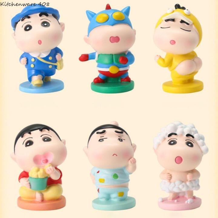 TT GLASSES ตกแต่งเดสก์ท็อป Crayon Shin Chan Mystery BOX ชุดสนุกชีวิต ...