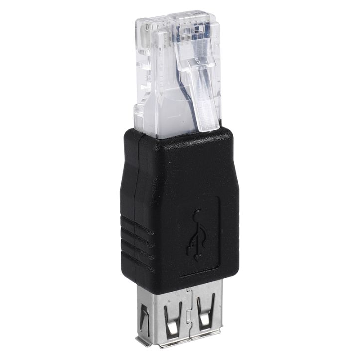 Female USB A to Male Ethernet RJ45 Plug Adapter New | Lazada.co.th