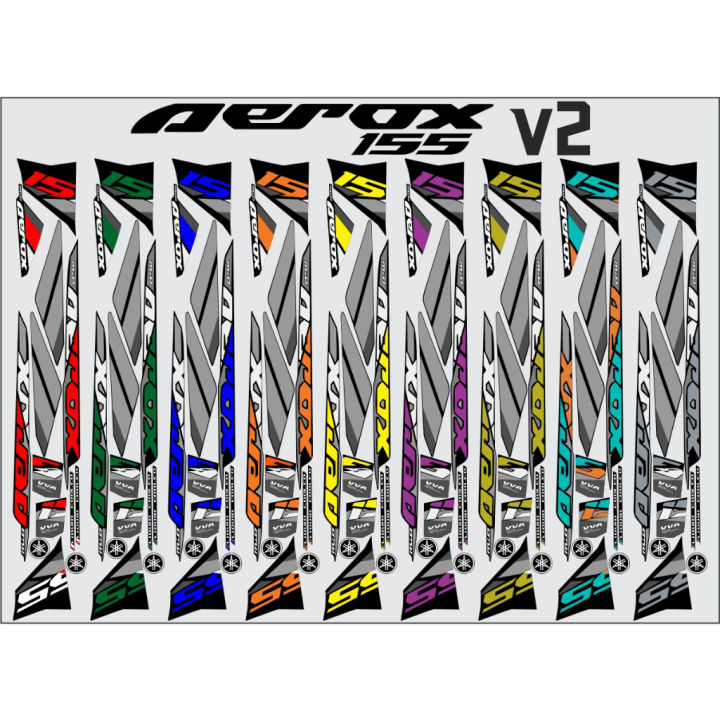 Aerox v2 Decal Laminate | Lazada PH