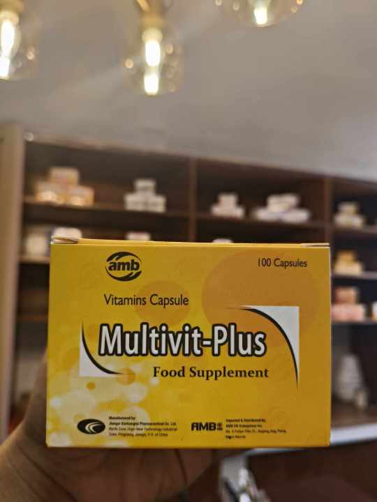 MULTIVIT-PLUS Vitamins Food Supplement 100's Capsule | Lazada PH