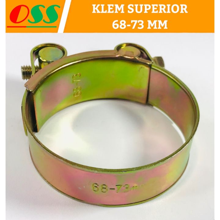 KLEM SUPERIOR ATAU CLAMP SUPERIOR ATAU HEAVY DUTY HOSE CLAMP 68-73 MM ...
