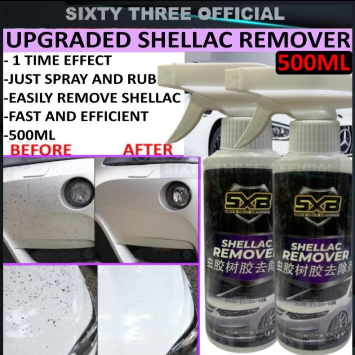 Upgraded Version Shellac Remover 500ml cleaner paint surface wash ...