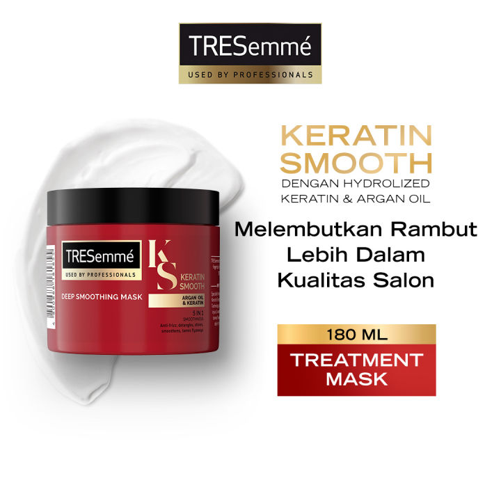 TRESemmé Hair Mask Deep Smoothing 180 mL | Lazada Indonesia