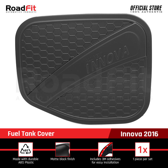 RoadFit Toyota Innova 2016 Matte Black Fuel Tank Cover, 1pc IN-TC008-B ...