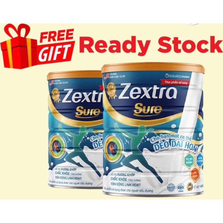 Hot promotion [2tin] Zextra Sure Milk for bones 400gm | Lazada