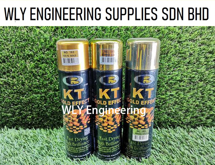 BOSNY Spray Paint #181 Copper Gold, #182 Brass Gold, #183 100% Gold ...