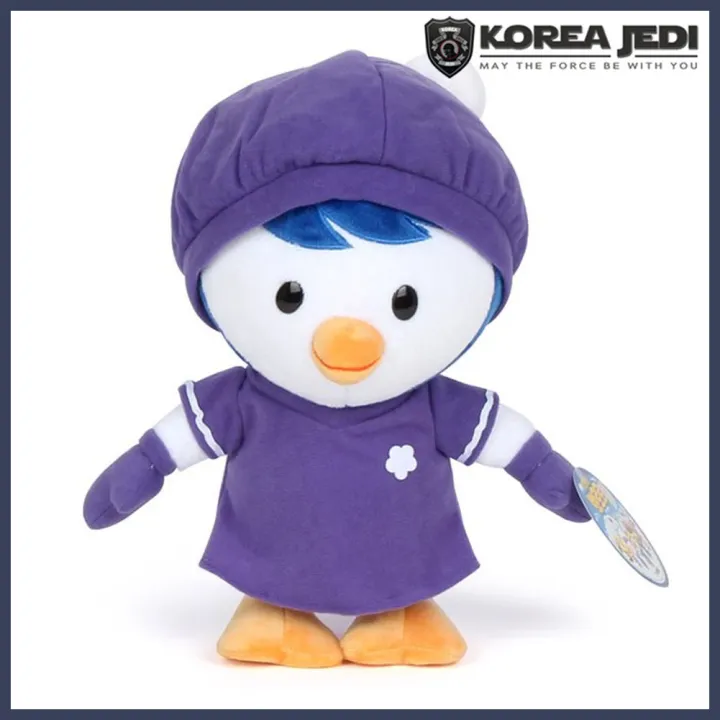 Pororo and Friends - Petty Plush Doll Stuffed Toys Purple 28cm (11-inch ...