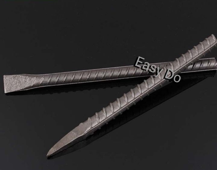 HIGH QUALITY Concrete Chisel Pahat Simen Flat / Point (T16 Iron) | Lazada
