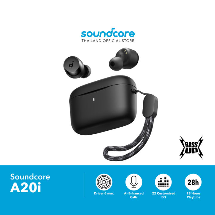 Soundcore A20i Black หูฟังบลูทูธ True Wireless Earbuds | Lazada.co.th