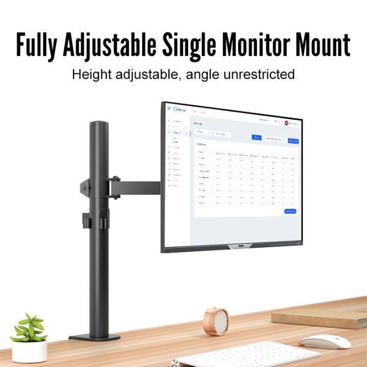 Single Monitor Mount Single Monitor Stand Suitable for 14-27 inch ...