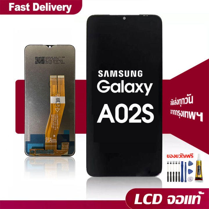 หน้าจอจริง 100% Samsung Galaxy A02s LCD หน้าจอ LCD แสดง Touch ซัมซุง กา ...