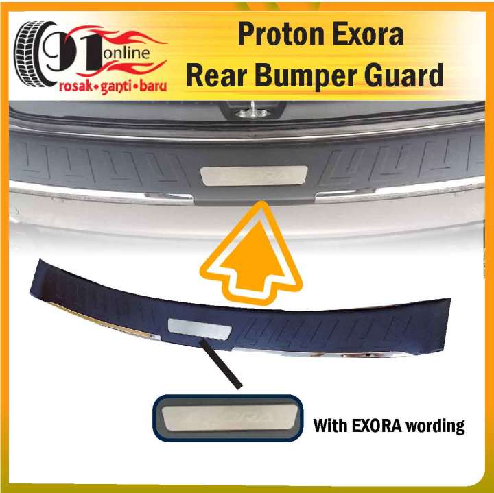 Proton Exora Bold / Facelift Rear Bumper Guard Protector (1pcs) | Lazada