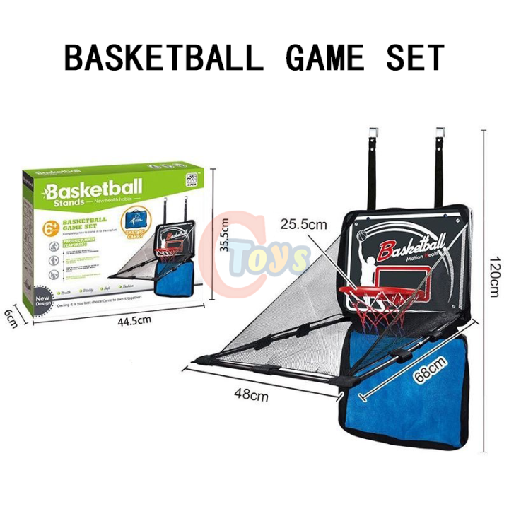 Arcade Basketball Hoop Game Single Shot Indoor Shooting System with ...
