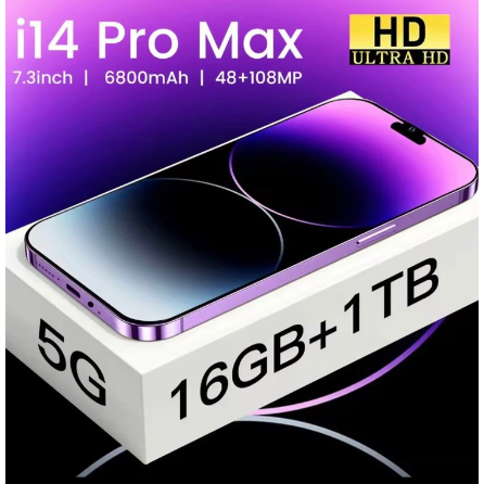 All Sale Cellphone i14 pro max 7.5 inches 16GB+1TB 6800mAh 24MP+48MP ...
