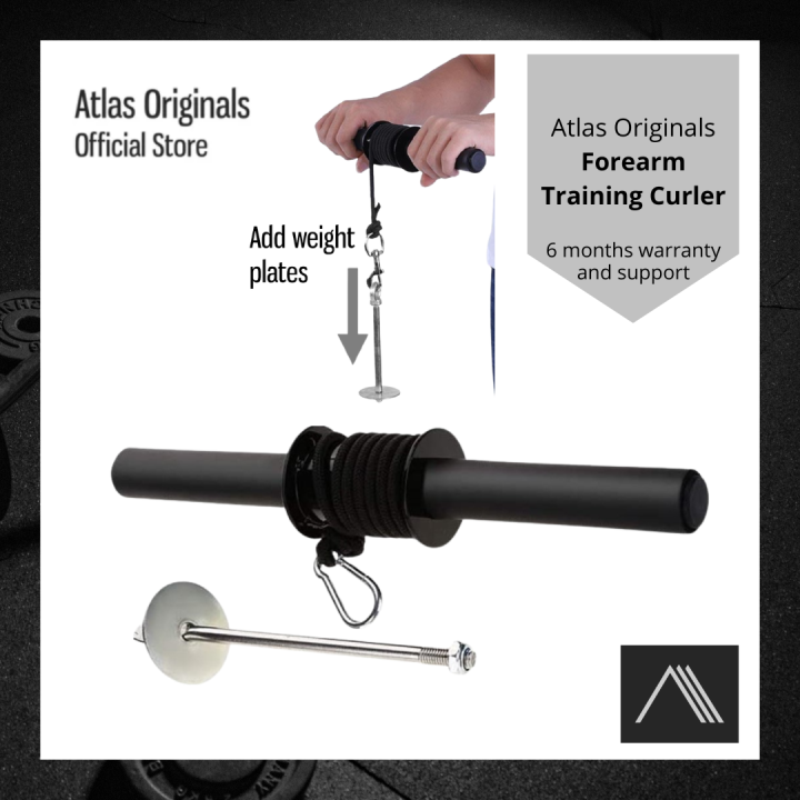AtlasOriginals Forearm Training Curler | Lazada