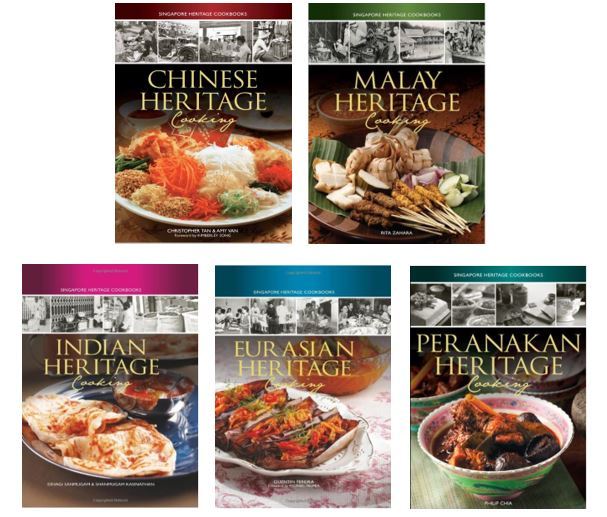Singapore Heritage Cookbooks Chinese Malay Indian Eurasian Peranakan ...