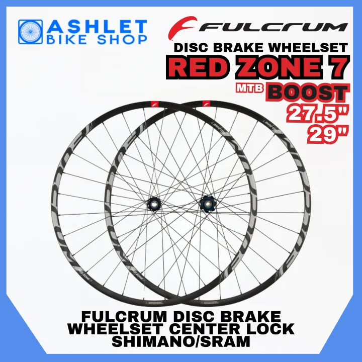 FULCRUM Disc Brake Wheelset RED ZONE 7 Boost AFS TR 27.5"/29" HG11 ...