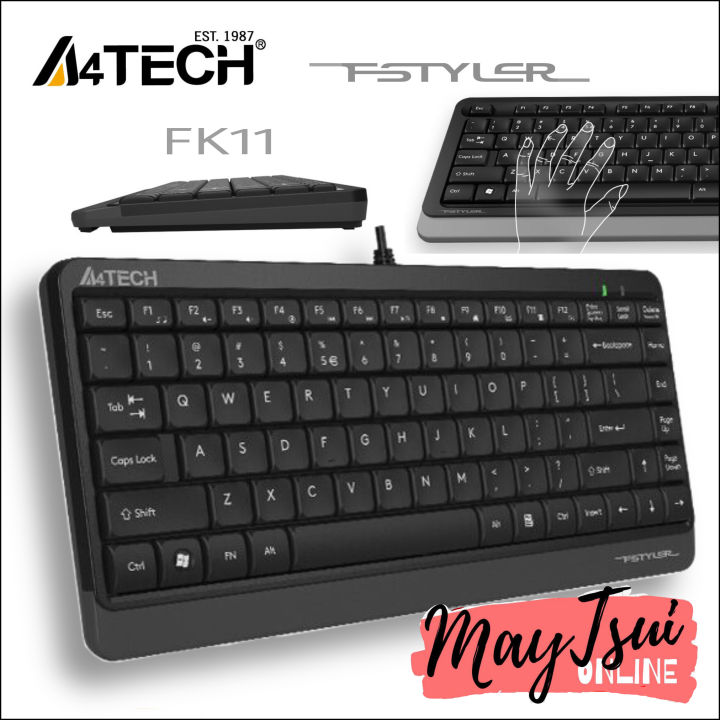 A4TECH FSTYLER FK11 Compact Mini Keyboard | Lazada PH