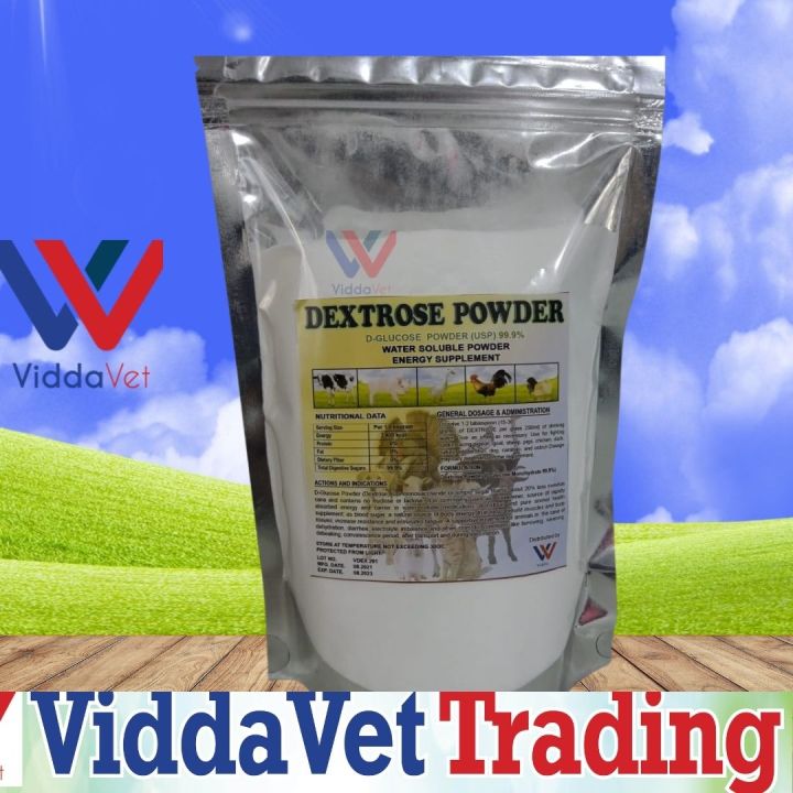Viddavet Dextrose Powder 1kilograms for pets dogs cats pigs poultry ...