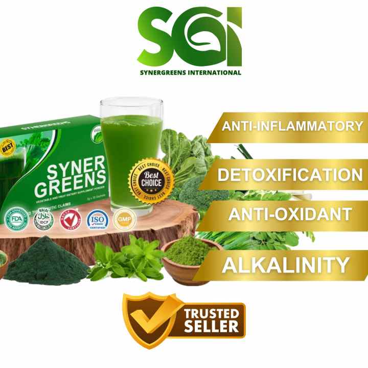 ORIGINAL SYNERGREENS 1 BOX (30 sachets) | Lazada PH