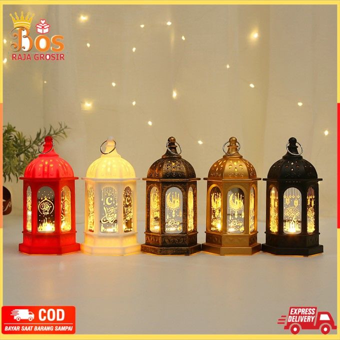 LAMPU LED LENTERA DEKORASI RUMAH TEMA RAMADAN EAD MUBARAK GRATIS ...