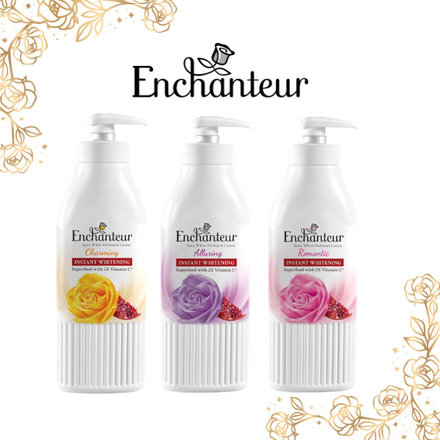 ENCHANTEUR Instant White Perfumed Body Lotion | Whitening |Perfume ...