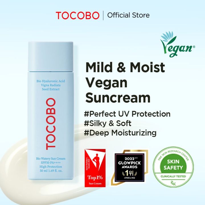 [TOCOBO] Bio Watery Sun Cream SPF50+ PA++++ | Lazada