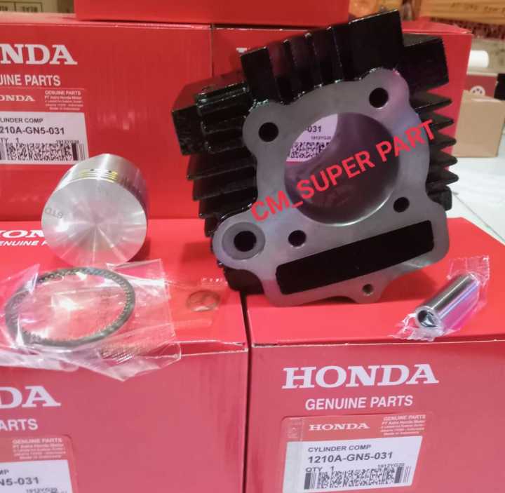 BLOK SEHER SUPRA X LAMA SET KOMPLIT RING SEHER PISTON SUPRA X - HONDA GRAND - HONDA WIN | Lazada ...