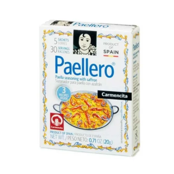คาร์เมนซิต้า เครื่องปรุงรสข้าวผัดสเปน 5 ซอง 20 กรัม - Paella Seasoning ...