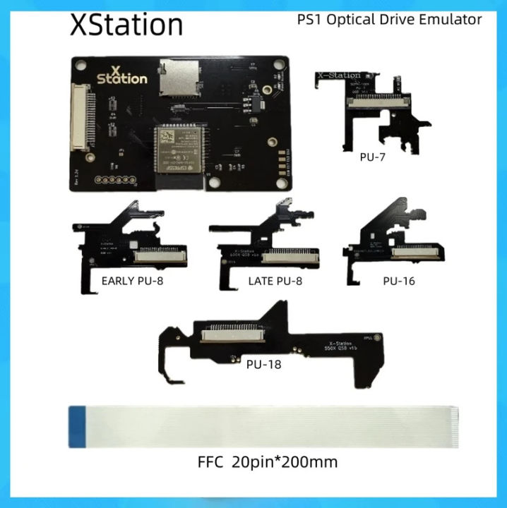 XStation Optical Discdrive Emulator PS1 Game Console ODE XSTATION ...
