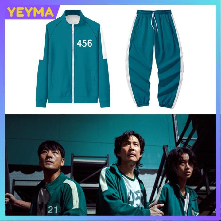 YEYMA - Squid Game Jacket Korean Squid Games kids and Adult for party ...
