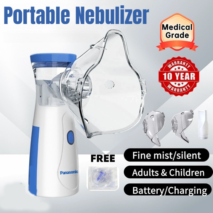 Handheld Portable Nebulizer Adult Kids Cough Compressor Sprayer Mini ...