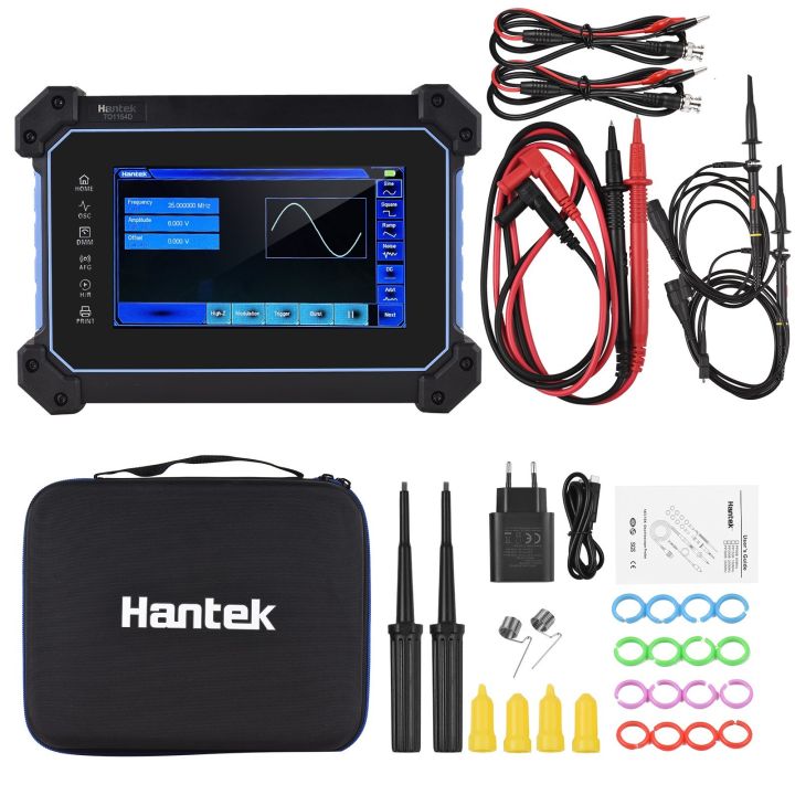 Hantek TO1154D 3 IN 1 7-inch TFT LCD Screen 4-Channel Signal Generator ...