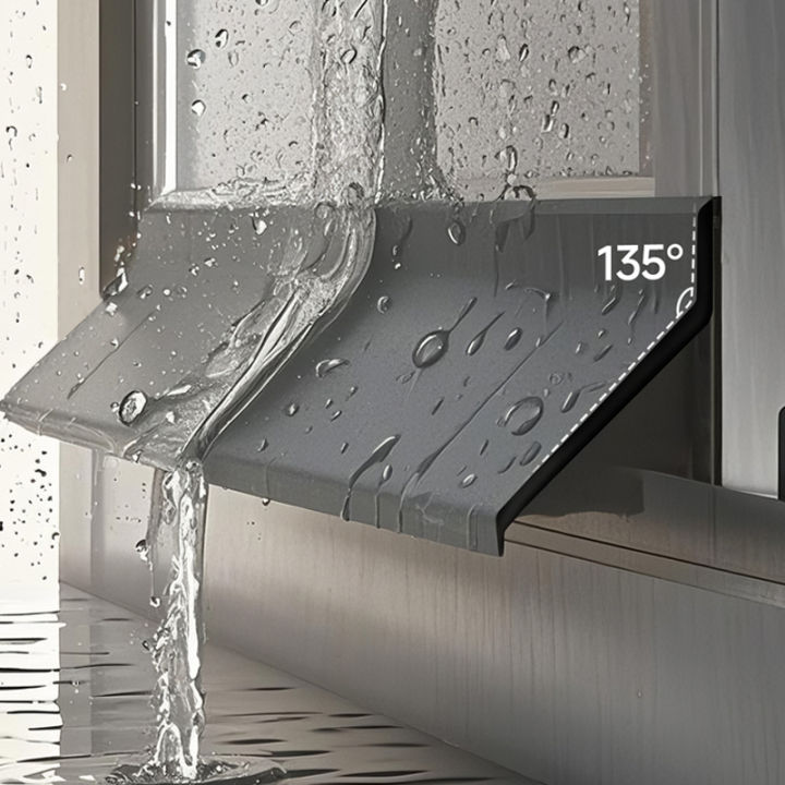 1m Home Window Water Blocking Bar Sliding Window Rain Weatherstrip ...