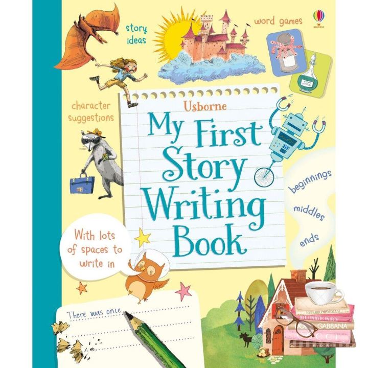 ต้องมีเก็บไว้ *** หนังสือ USBORNE MY FIRST STORY WRITING BOOK | Lazada ...