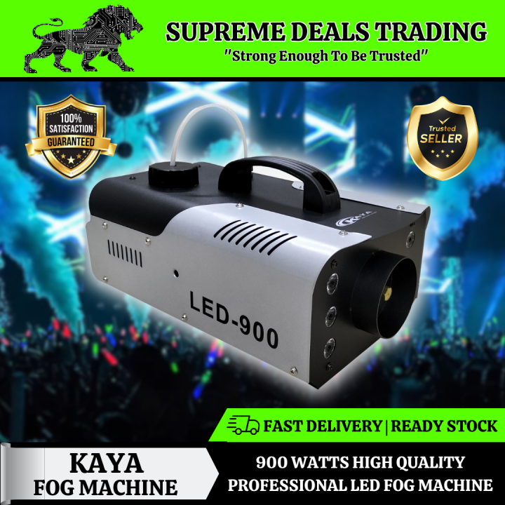 HIGH QUALITY FOG MACHINE 900 WATTS WITH FREE 100ML FOG LIQUID | Lazada PH