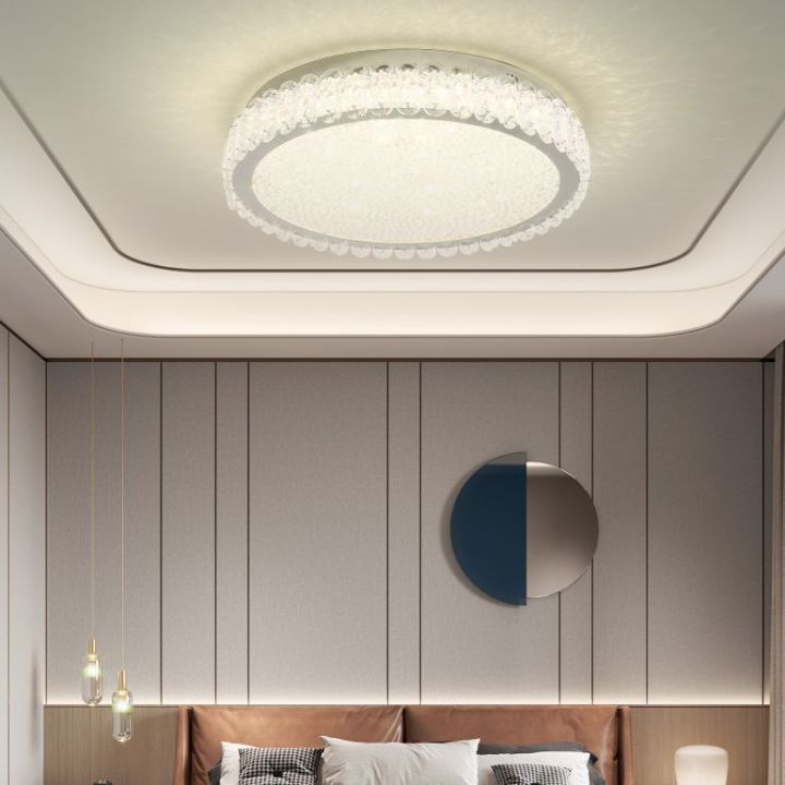 CRYSTAL Led Ceiling Light | Very Bright With Starry Glitter | Lazada ...