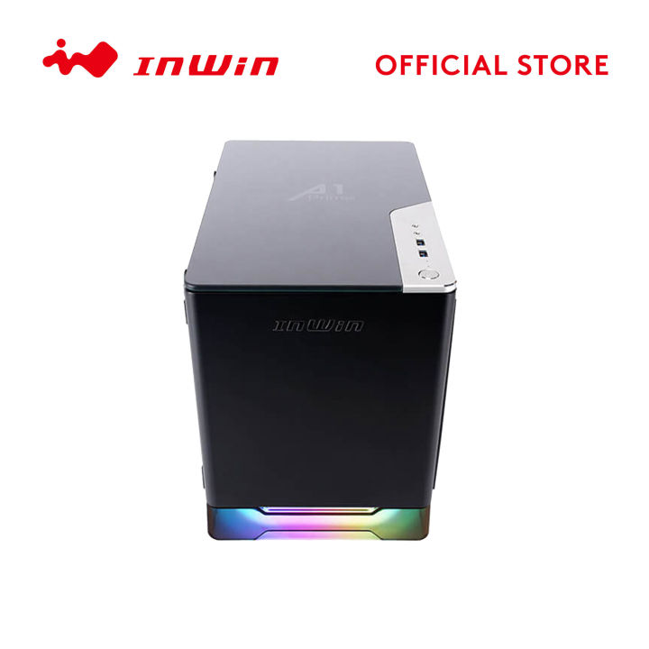 InWin A1 Prime Mini-ITX Gaming Desktop Case Black with 750W Gold PSU ...