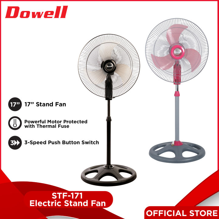 Dowell Stand Fan STF-171 17 Electric Stand Fan with Powerful Motor ...