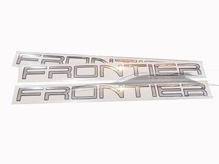 sticker frontier สติ๊กเกอร์ FRONTIER ติดกระบะท้าย สติ๊กเกอร์ติดฝากระบะ ...