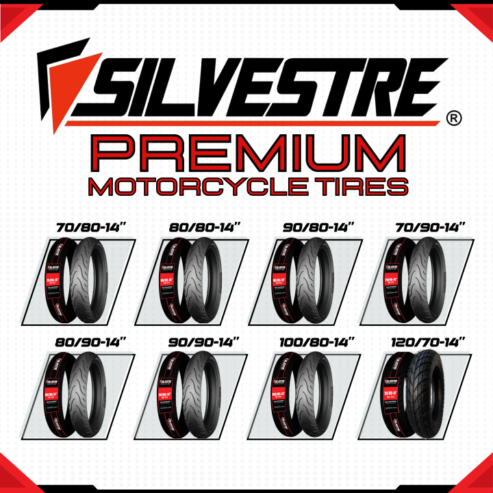 SILVESTRE Tubeless Motorcycle Tire High Performance Street Tires 58% ...