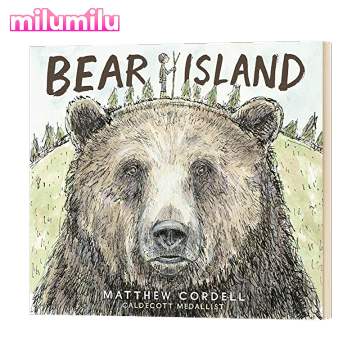 Milu Bear Island Caldecott Medal Matthew Cordell Original English Books ...
