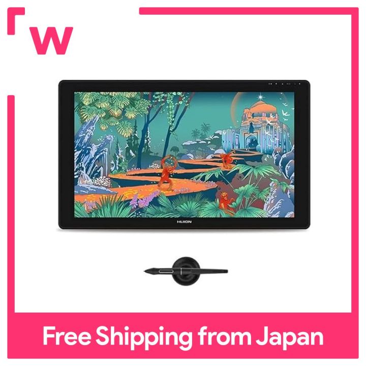 HUION Liquid Tab Kamvas 24 (2.5K) QHD LCD Pen Tablet Non-Rechargeable ...