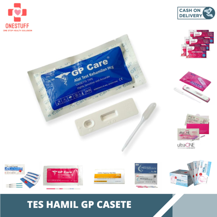 GP Casete Test Kehamilan Strip Tes pack Tespack Kehamilan Compact Alat ...