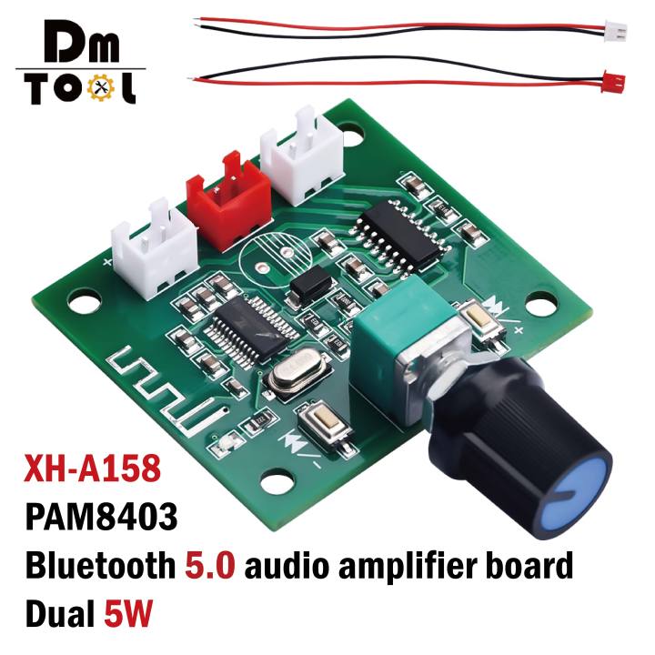 DM XH-A158 PAM8403 /XH-A415 TPA3118D2 Bluetooth 5.0 Audio amplifier ...