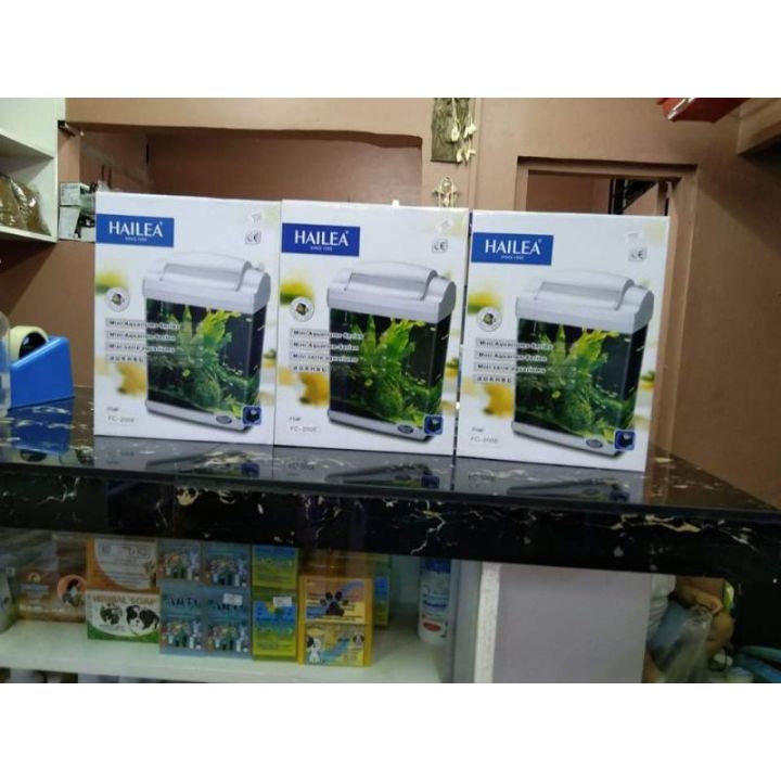 hailea complete set tank Small or nano aquarium tank | Lazada PH